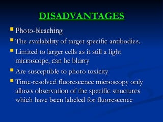 FLUROSCENCE microscopes.ppt ORAL PATHOLOGY | PPT