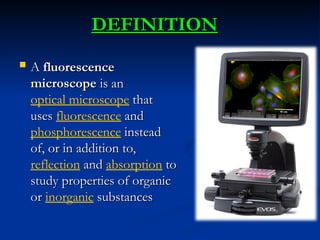 FLUROSCENCE microscopes.ppt ORAL PATHOLOGY | PPT