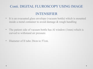 Fluoroscopy: Principles, Techniques, and Classification of Modern Fluoroscopic Systems in ...