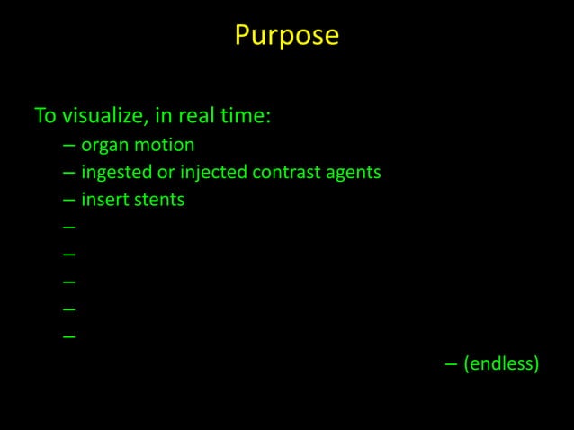 Fluroscopy | PPTX | Eye and Vision Conditions | Diseases and Conditions