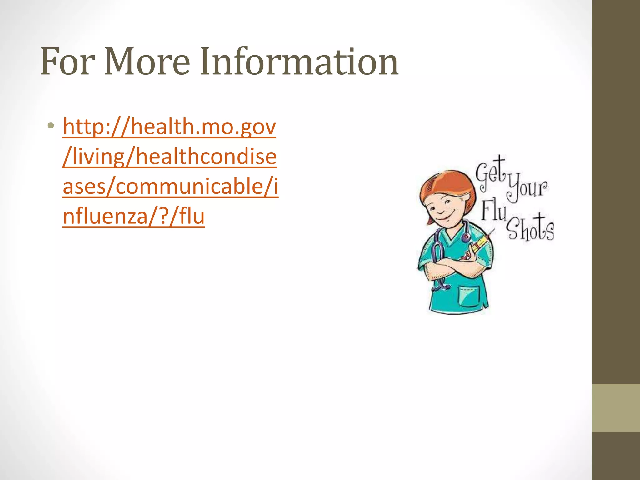 Flu season -Formatted Example | PPTX