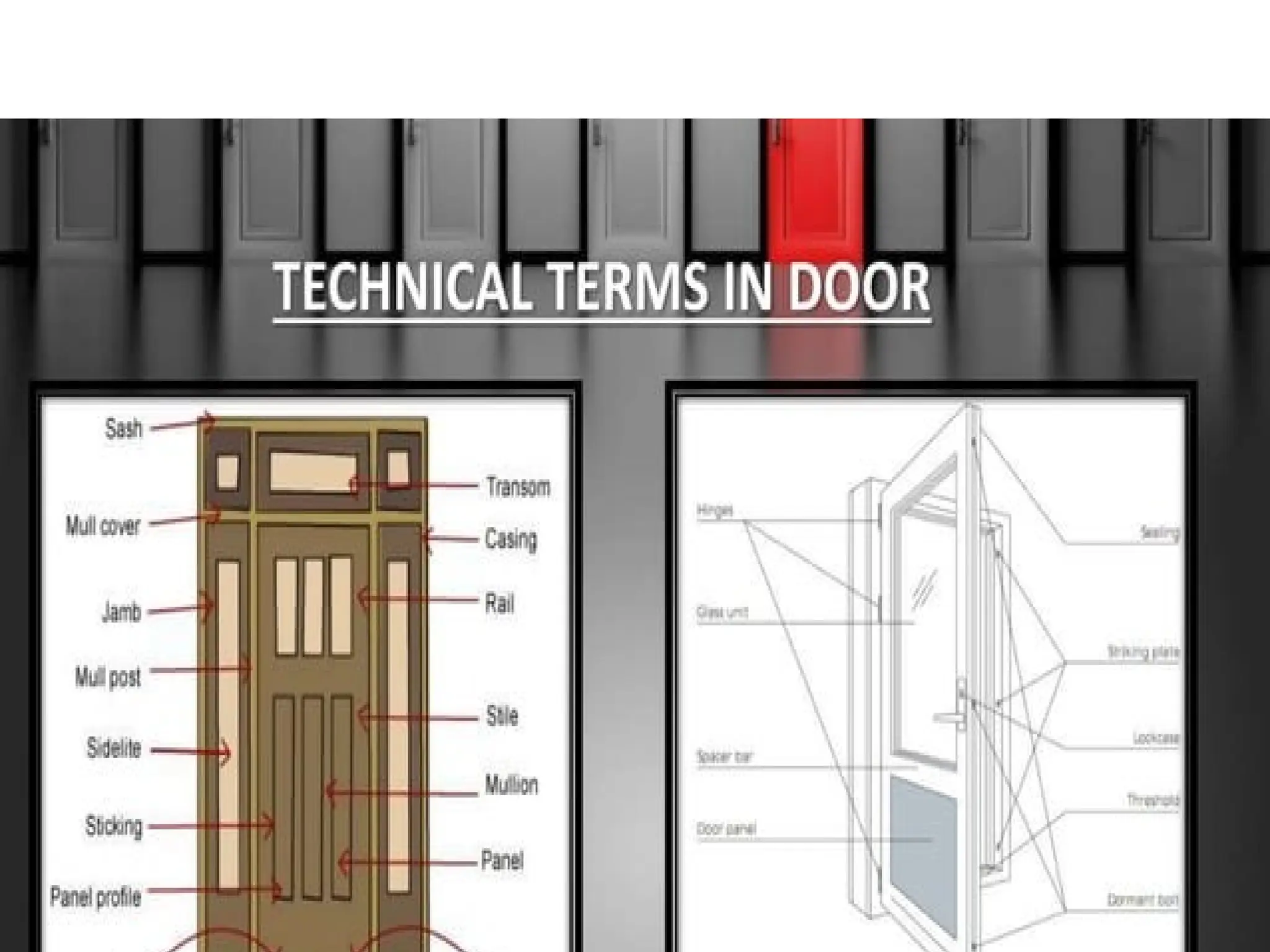 FLUSH DOOR for door casetudy architecture interior students | PPTX