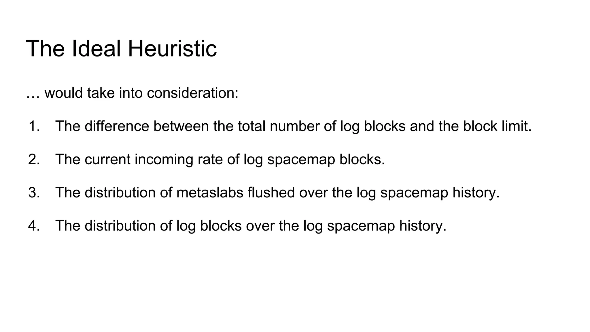 Zfs Log Spacemap Flushing Algorithm Ppt 2533