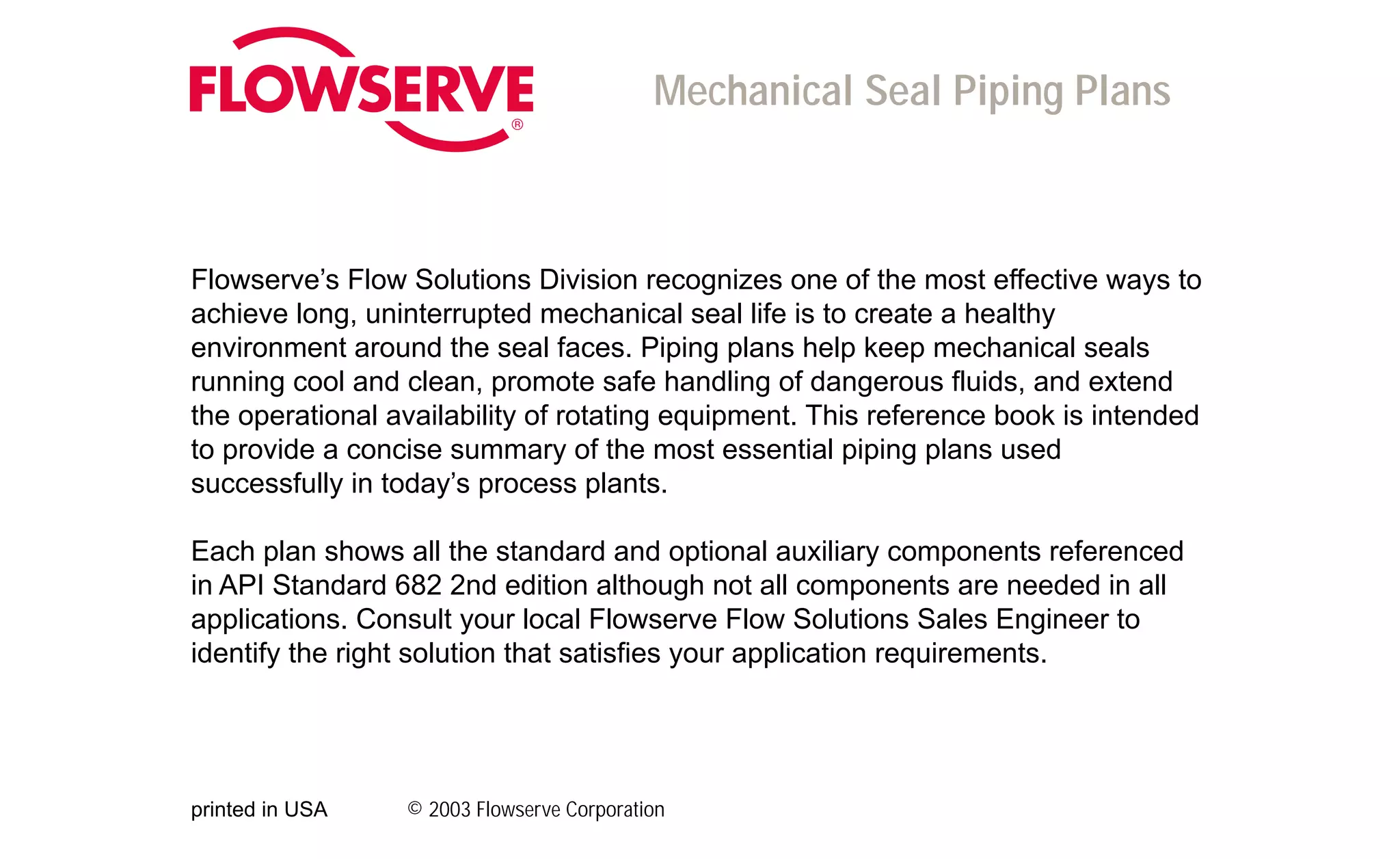 Flushing plans | PDF