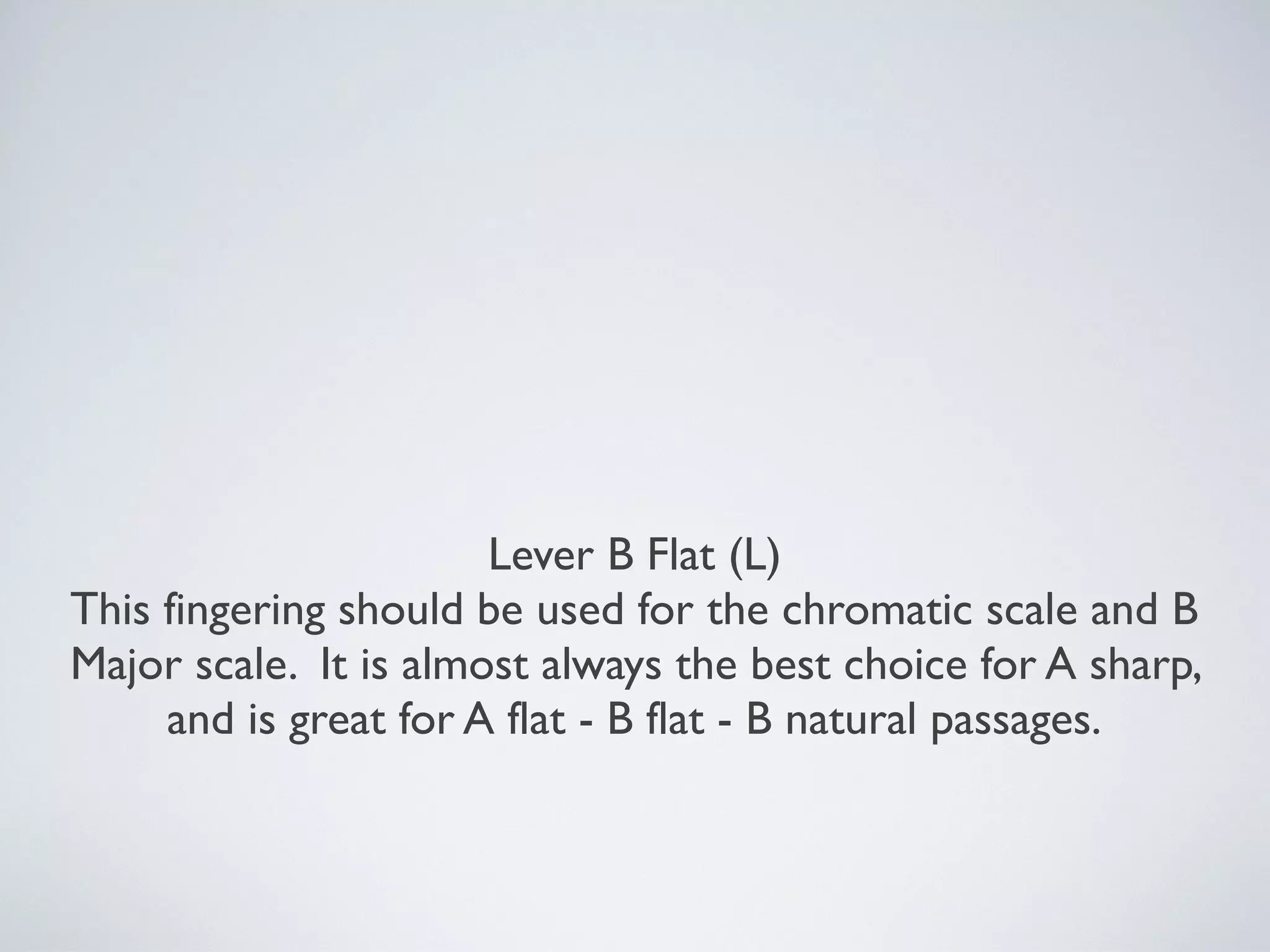 Flute bb fingerings | PPT