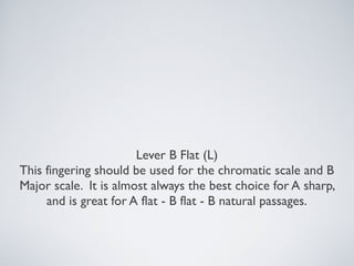 Flute bb fingerings | PPT
