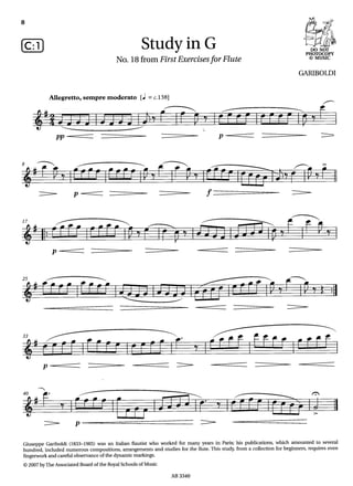 Flute exam pieces grade 2 | PDF