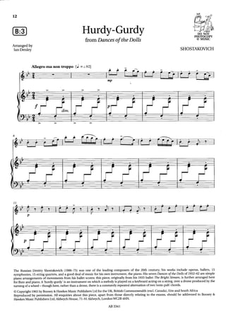 Flute exam pieces grade 3 | PDF