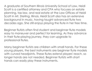 Flutes for Beginning Players | PDF
