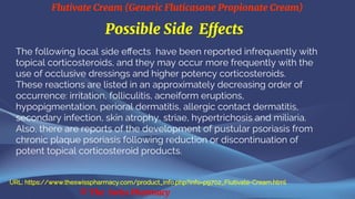 Flutivate Cream (Generic Fluticasone Propionate Cream) | PPT