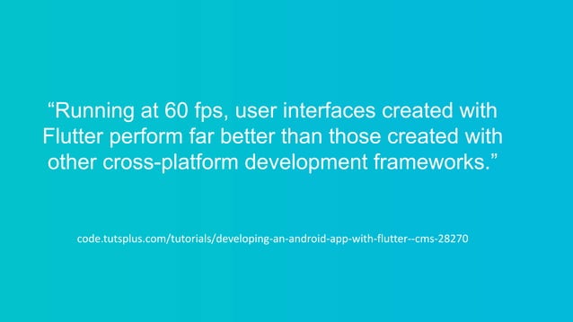 Flutter | PPTX | Operating Systems | Computer Software and Applications
