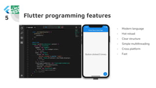 Mobile Fest 2018. Александр Сергиенко. Flutter - что за зверь такой? | PPT