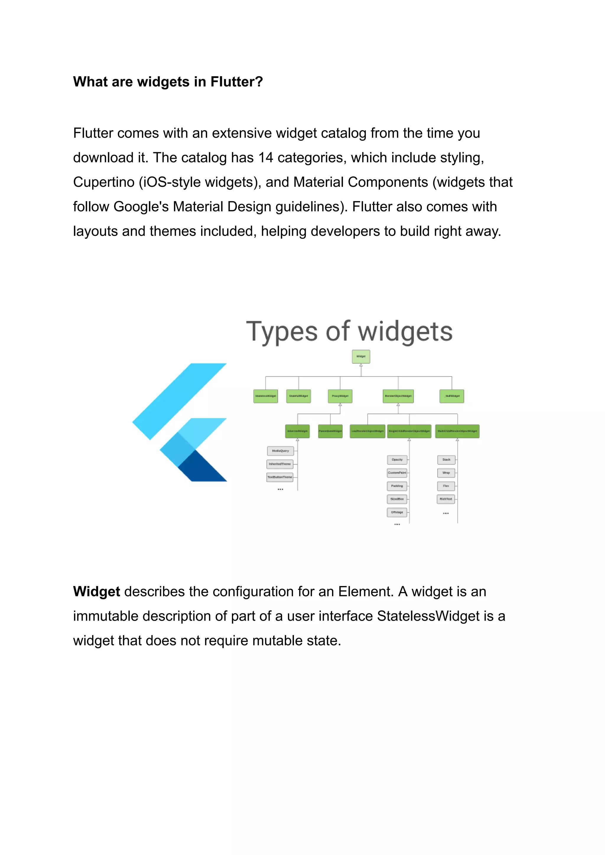 Flutter.pdf | Programming Languages | Computing