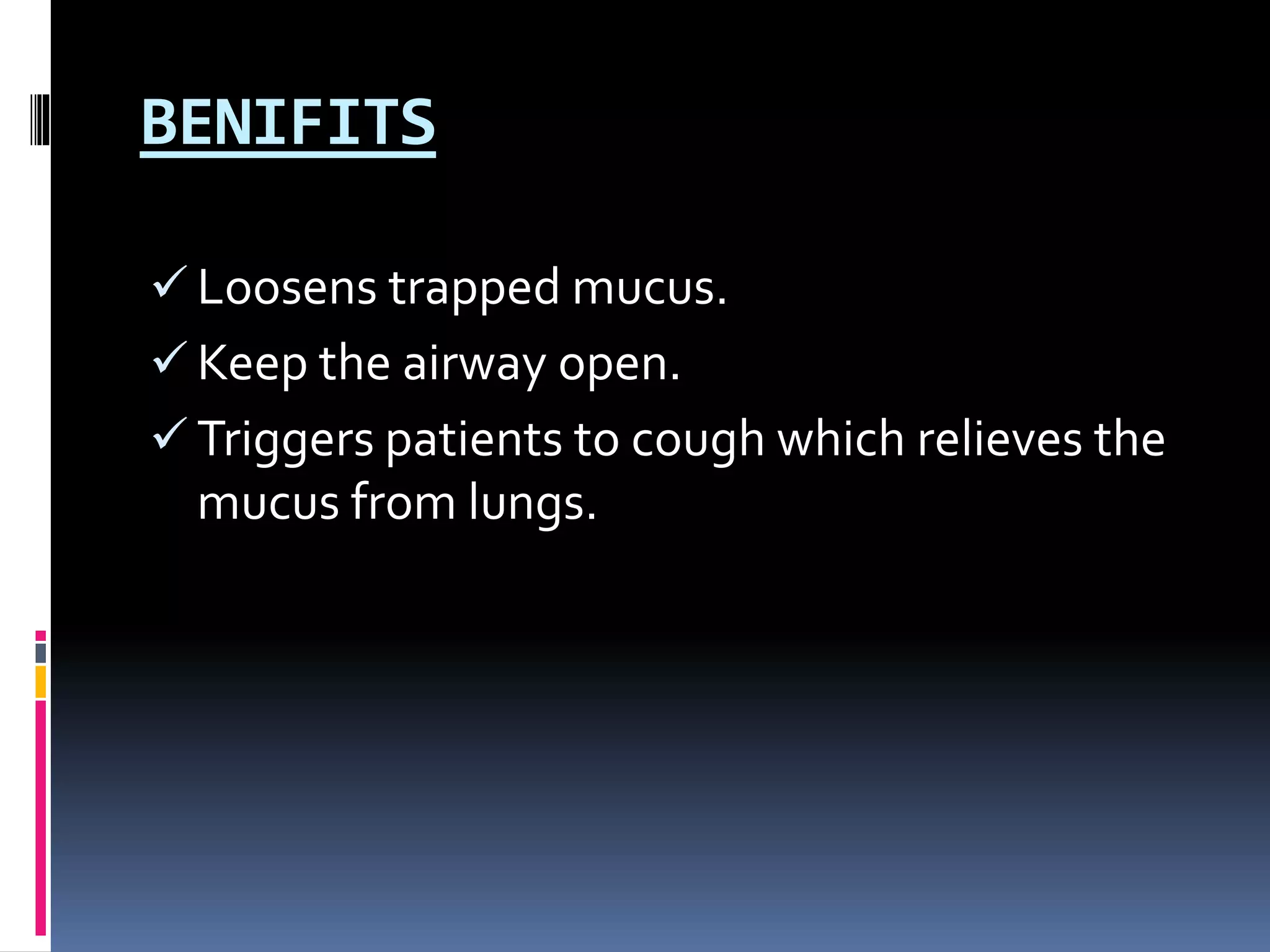 Flutter a device for clearance of airway | PPTX