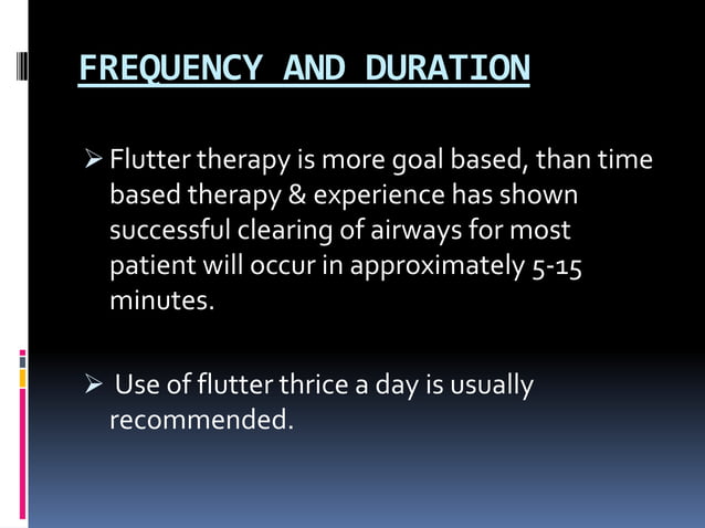 Flutter a device for clearance of airway | PPTX | Physical Therapy ...