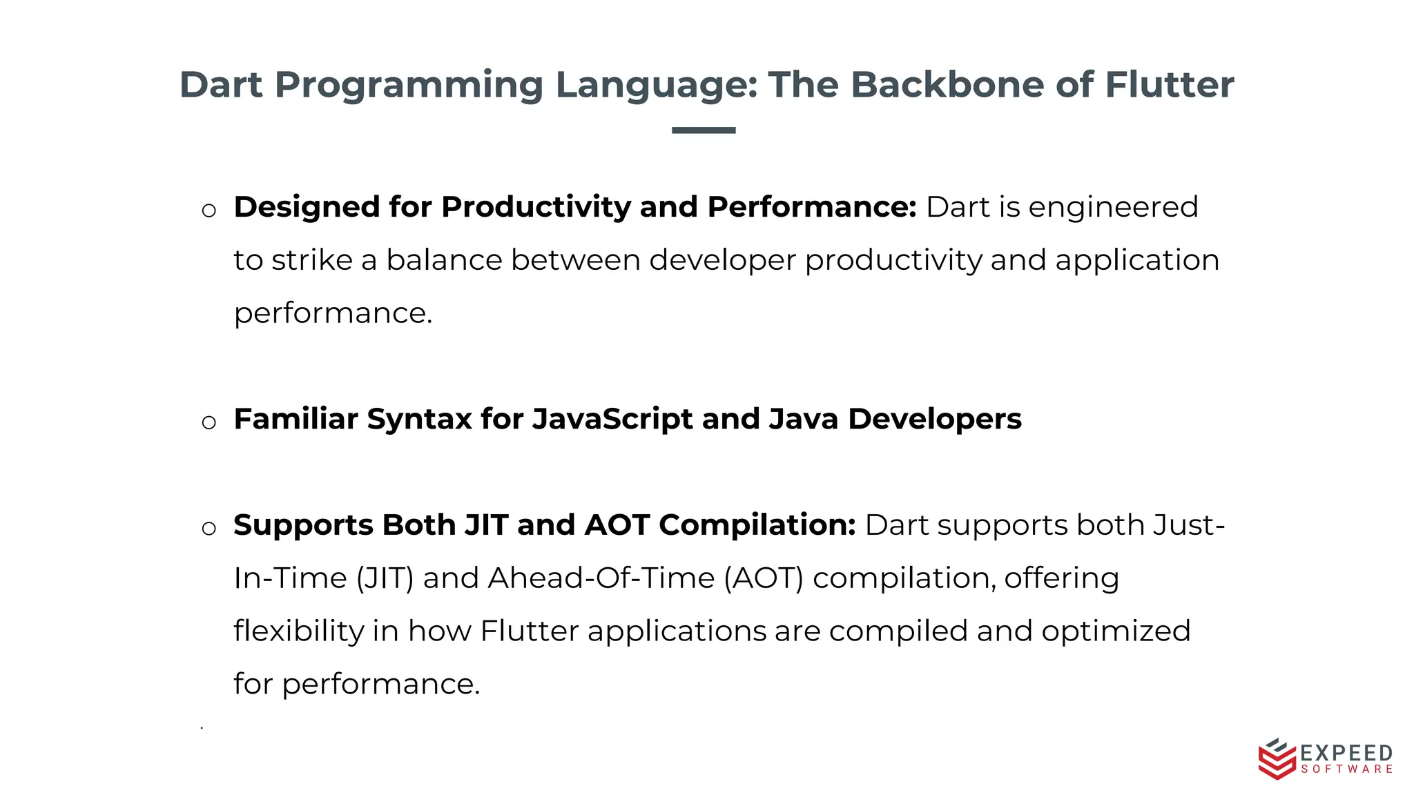 What makes Flutter the best cross platform sdk | PPT
