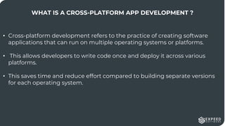 What makes Flutter the best cross platform sdk | PPT