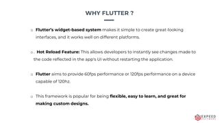 What makes Flutter the best cross platform sdk | PPT