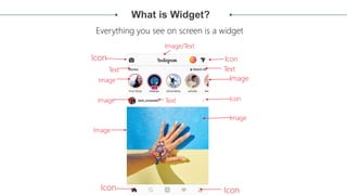 What and Why Flutter? What is a Widget in Flutter? | PPT