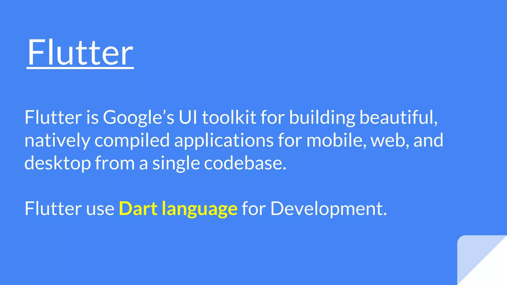 Flutter dhaval solanki | PPT Flutter dhaval solanki | PPT