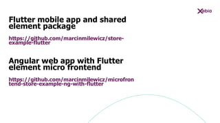 Micro Frontends in Practice: A Case Study Using Flutter in the Web | PPT
