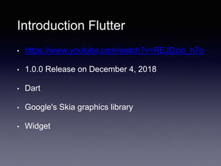 Flutter 1 | PPTX
