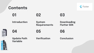 Step by step guide to install Flutter and Dart | PDF
