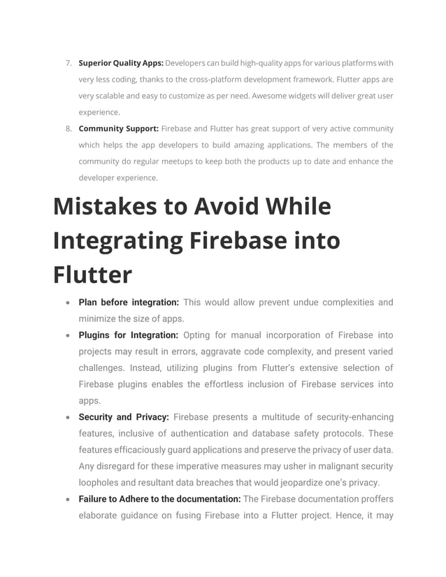 Flutter and Firebase – A Helpful Blend for Your Business App | PDF | Operating Systems ...