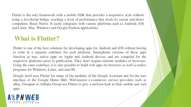 Flutter App Development: The Best Framework For Cross-Platform ...