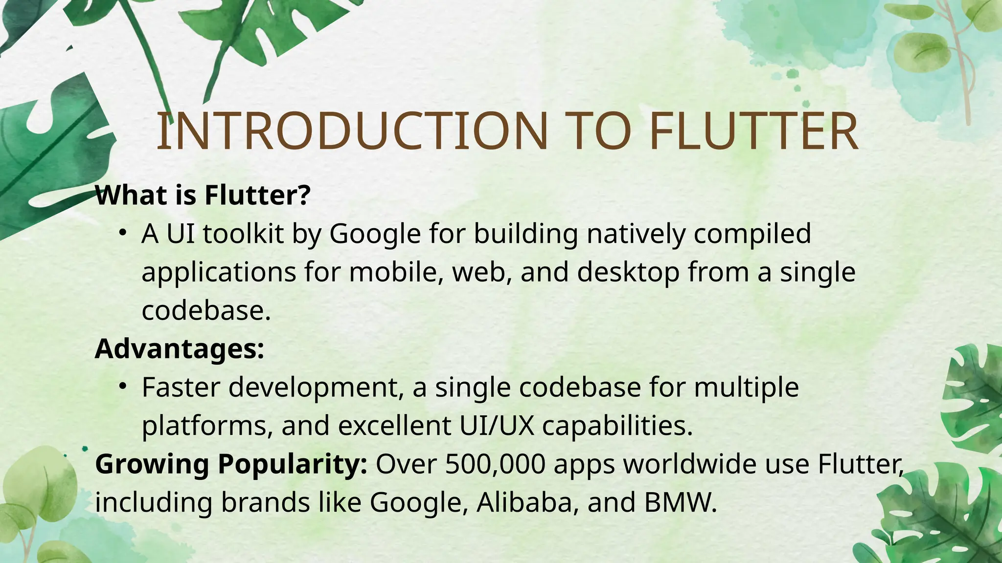 Comprehensive Guide to Flutter App Development by Brainwings Infotech: Cross-Platform Excellence ...