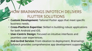 Comprehensive Guide to Flutter App Development by Brainwings Infotech ...