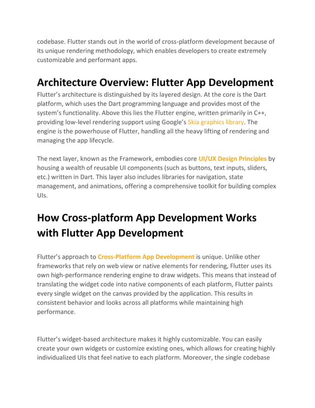 Flutter App Development Pros Cons And Tipspdf Computer Software