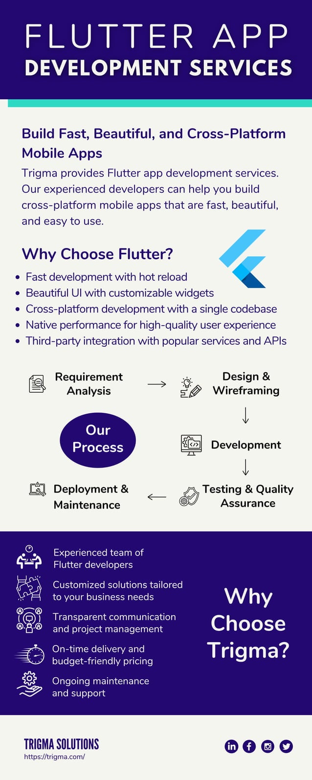 Trigma - Your One-Stop Shop for Flutter App Development | PDF