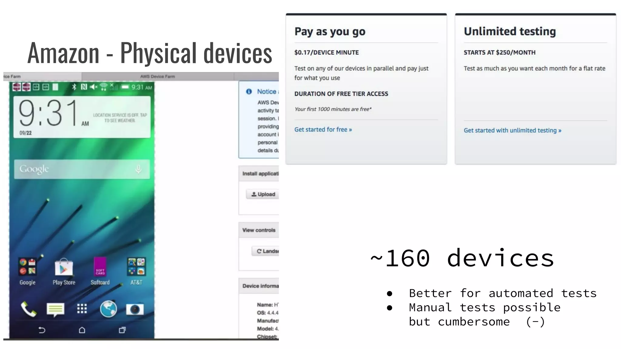 Flutter CI & Device Farms for Flutter | PPT