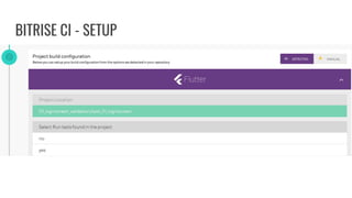 Flutter CI & Device Farms for Flutter | PPT