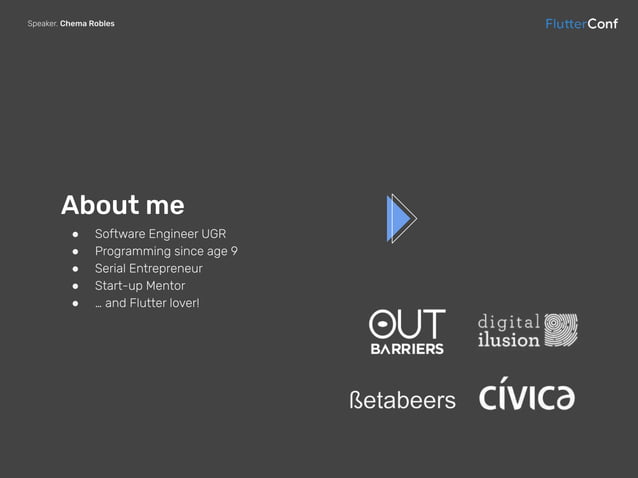 FlutterConf: Accessibility on Flutter | PPT