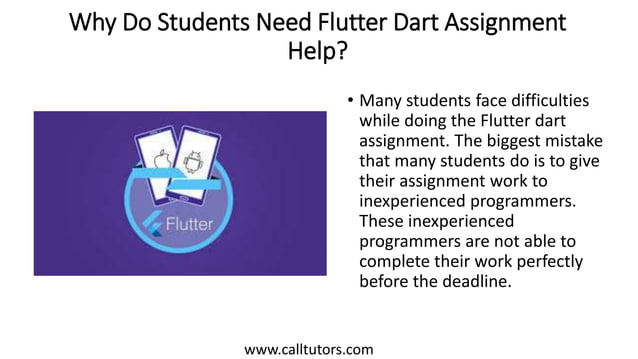 Flutter Dart Assignment Help Ppt 2758