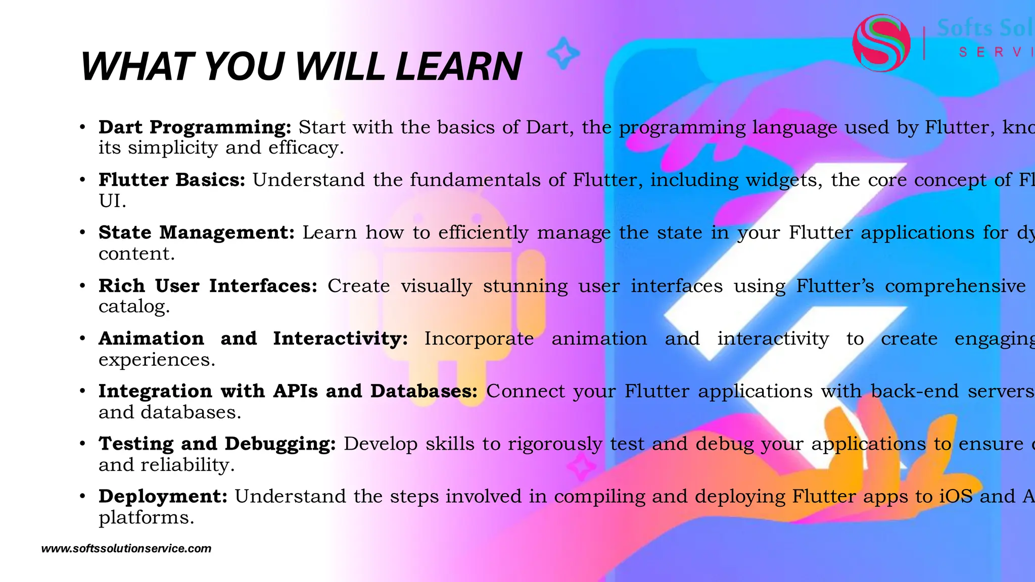Flutter Development Courses In Ahmedabad Ppt