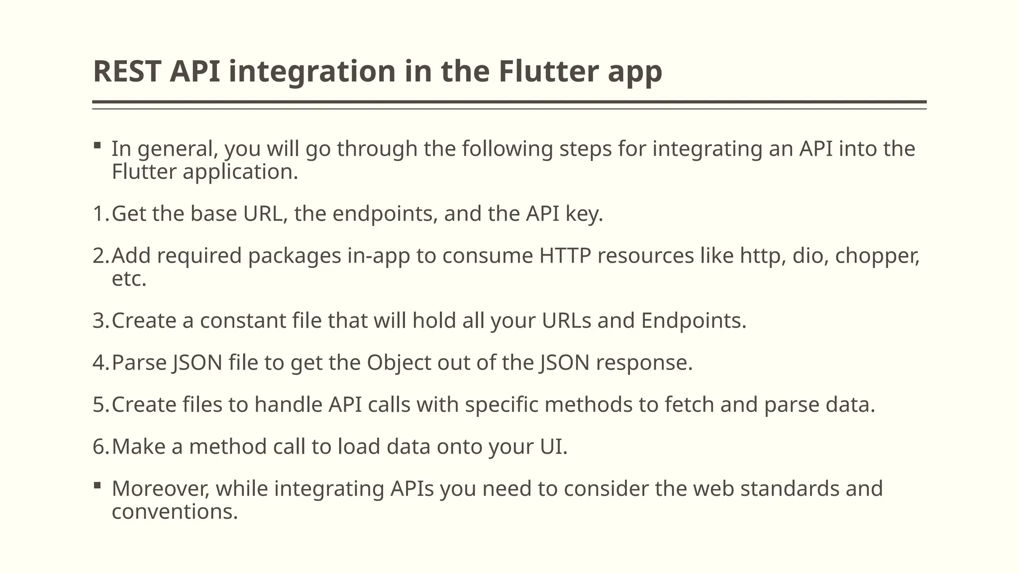 Flutter development Lecture 17 full powerpoint | PPTX