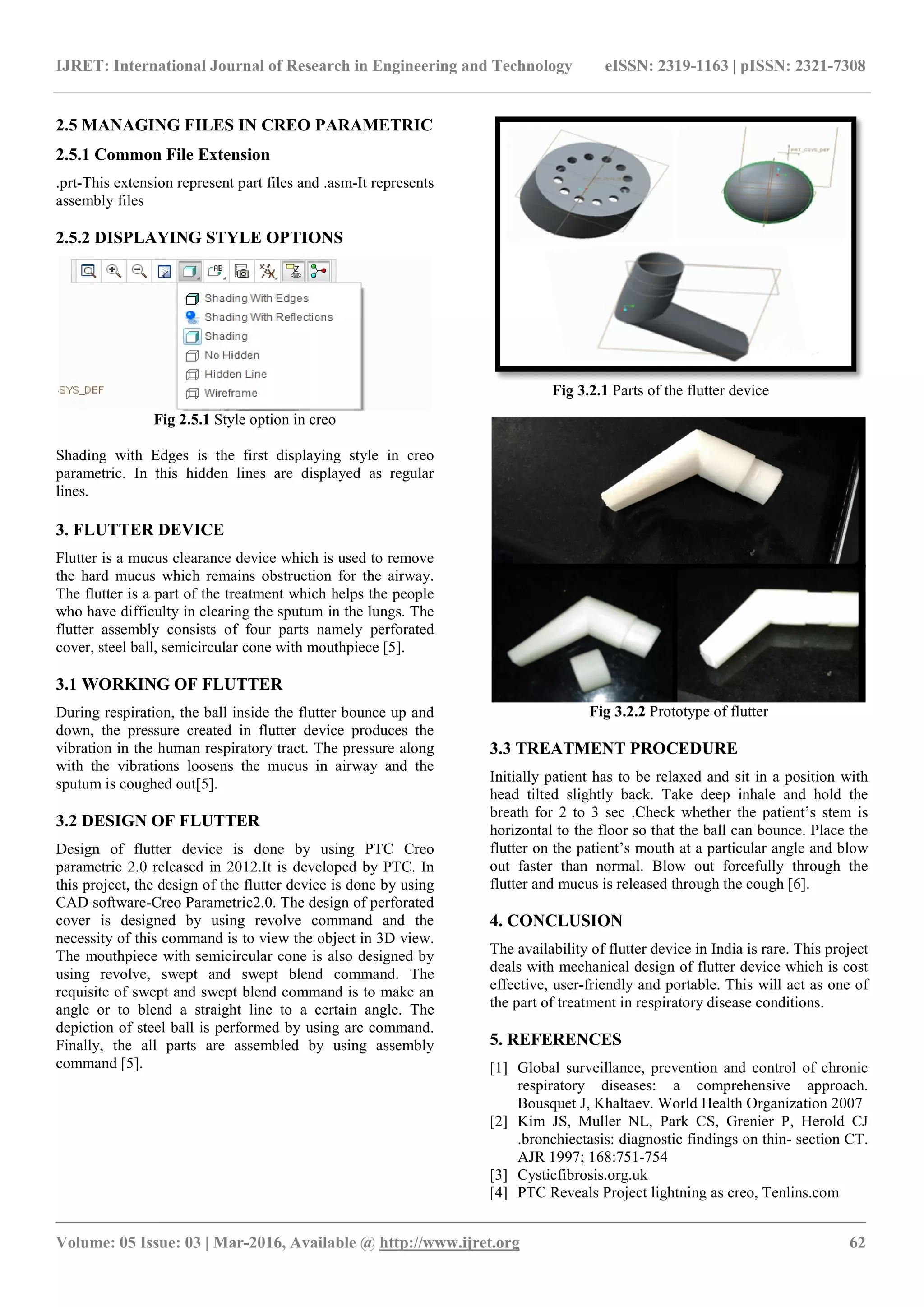 Flutter device for respiratory diseases | PDF