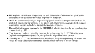 Flutter device,- | PPTX