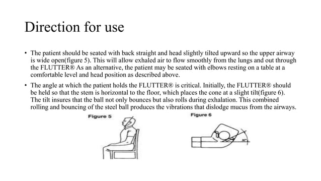 Flutter device,- | PPTX | Lung and Respiratory Health | Diseases and ...