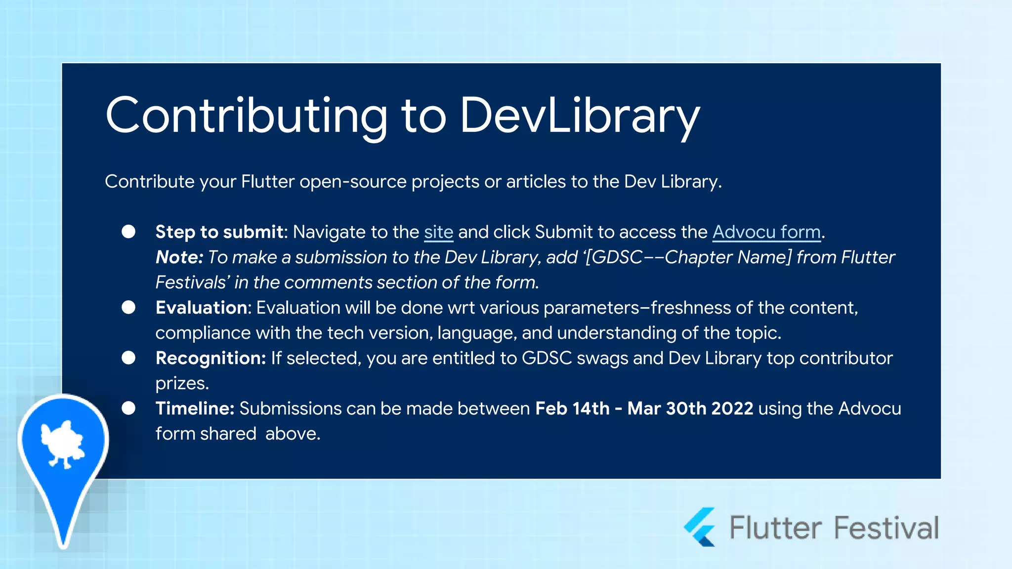 Flutter festival ppt | PPT