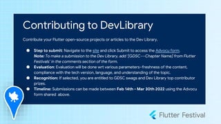Flutter festival ppt | PPT