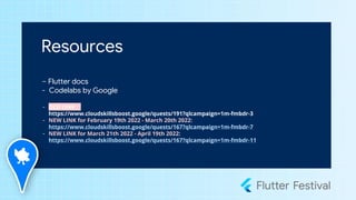 Flutter Festivals GDSC PCCOER Session#2 - Flutter Essentials | PPT
