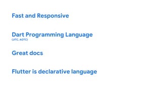 Flutter Festivals GDSC PCCOER Session#2 - Flutter Essentials | PPT
