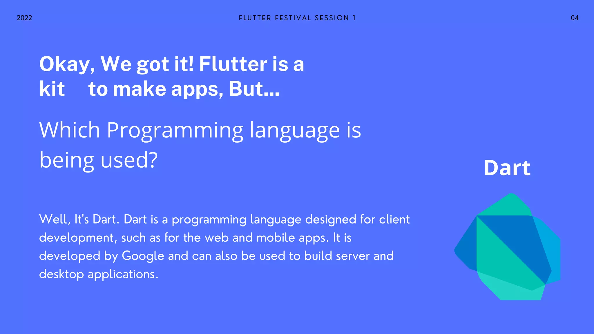 Flutter Festival Session 1 | PPT