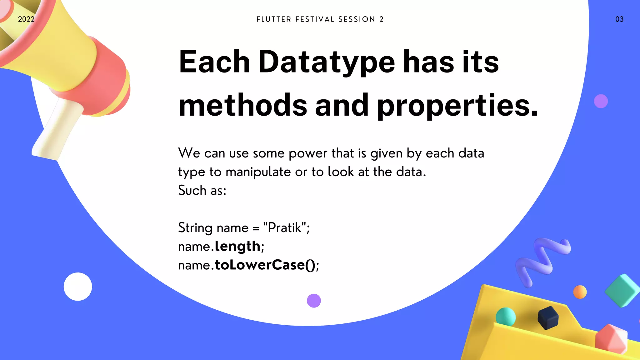 Flutter Festival Session 2 | PPT