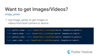 Flutter Festival - GDSC IIIT Sonepat | PPT