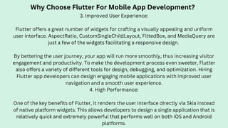 Why choose Flutter for mobile app development? | PPT